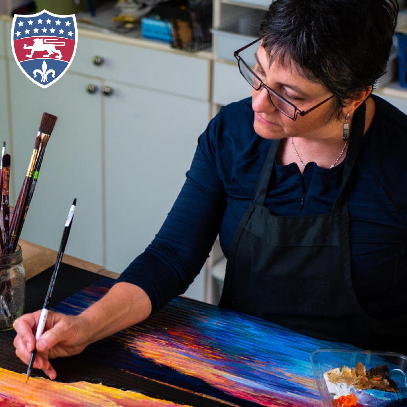 How potholes inspired beautiful glass mosaics (ft. Michelle Sider ...