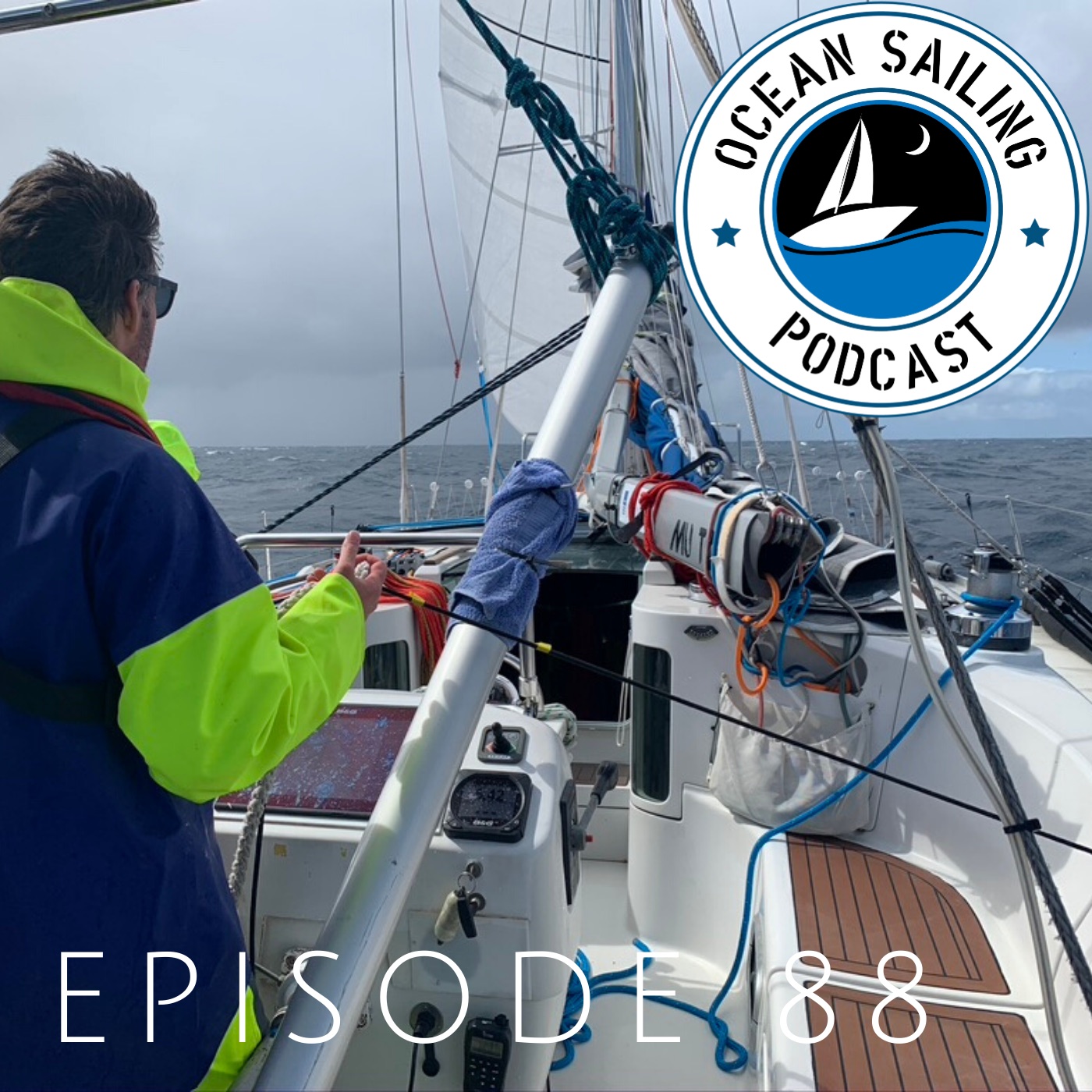 David Hows - Mid Tasman Sea steering failure & broken boom - Ocean ...