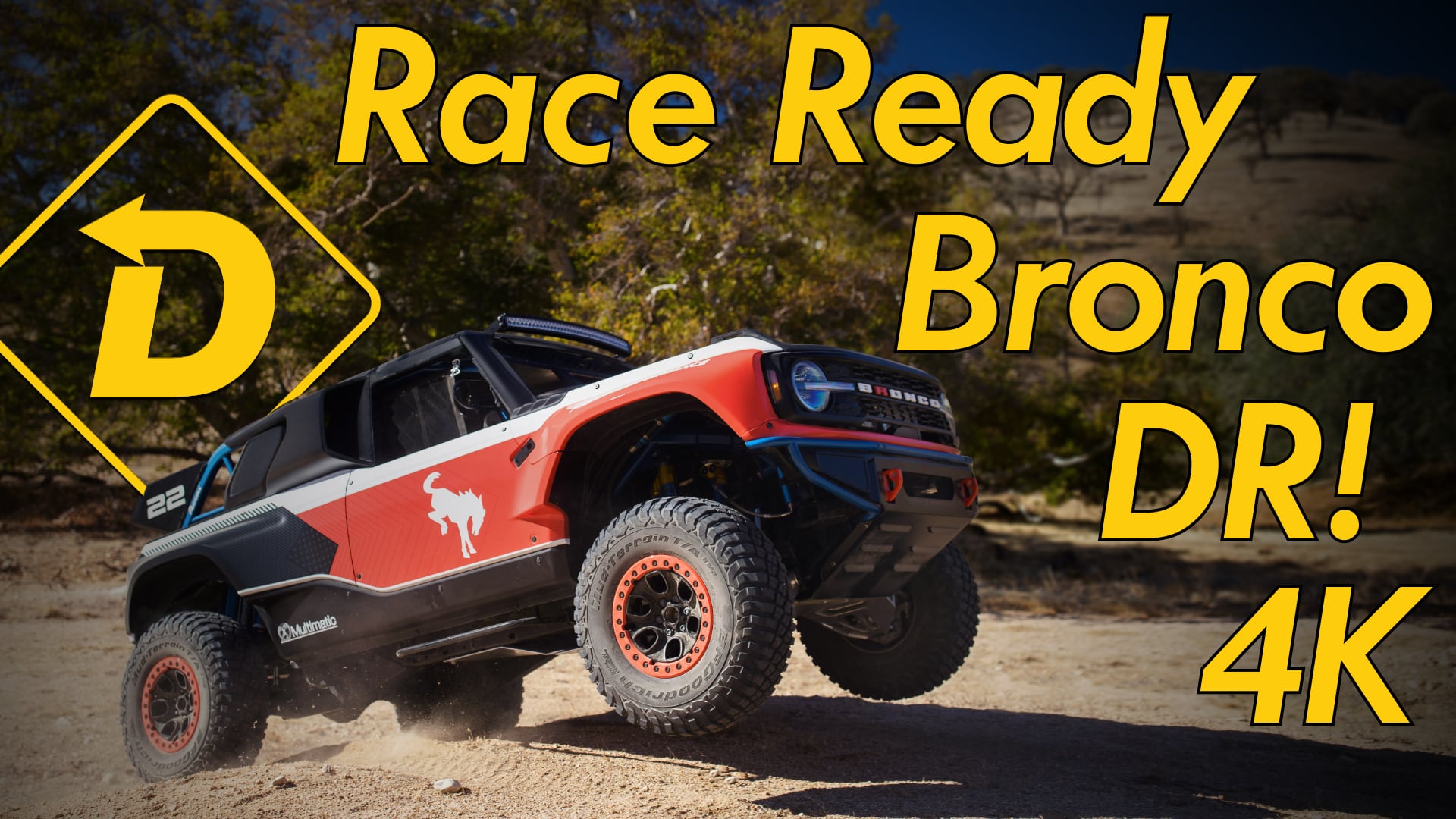 The 2023 Ford Bronco DR Is The Ultimate Factory Desert Runner from ...