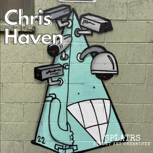 98. Chasing joy - Chris Haven (USA) - Splatrs' Street Art Unearthed ...