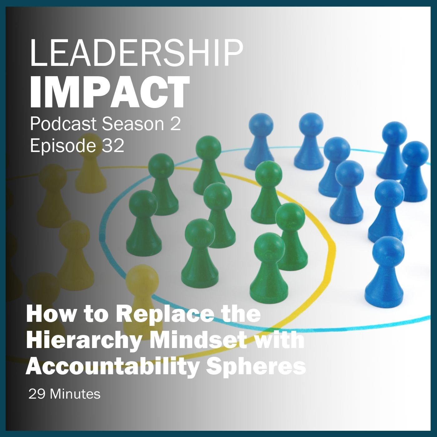 S2 32 | How to Replace the Hierarchy Mindset with Accountability ...