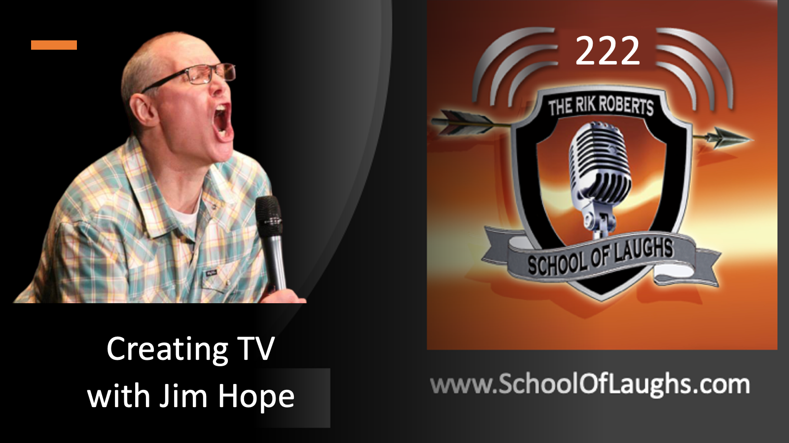 CREATING A TV SHOW with JIM HOPE - School Of Laughs | Lyssna här ...