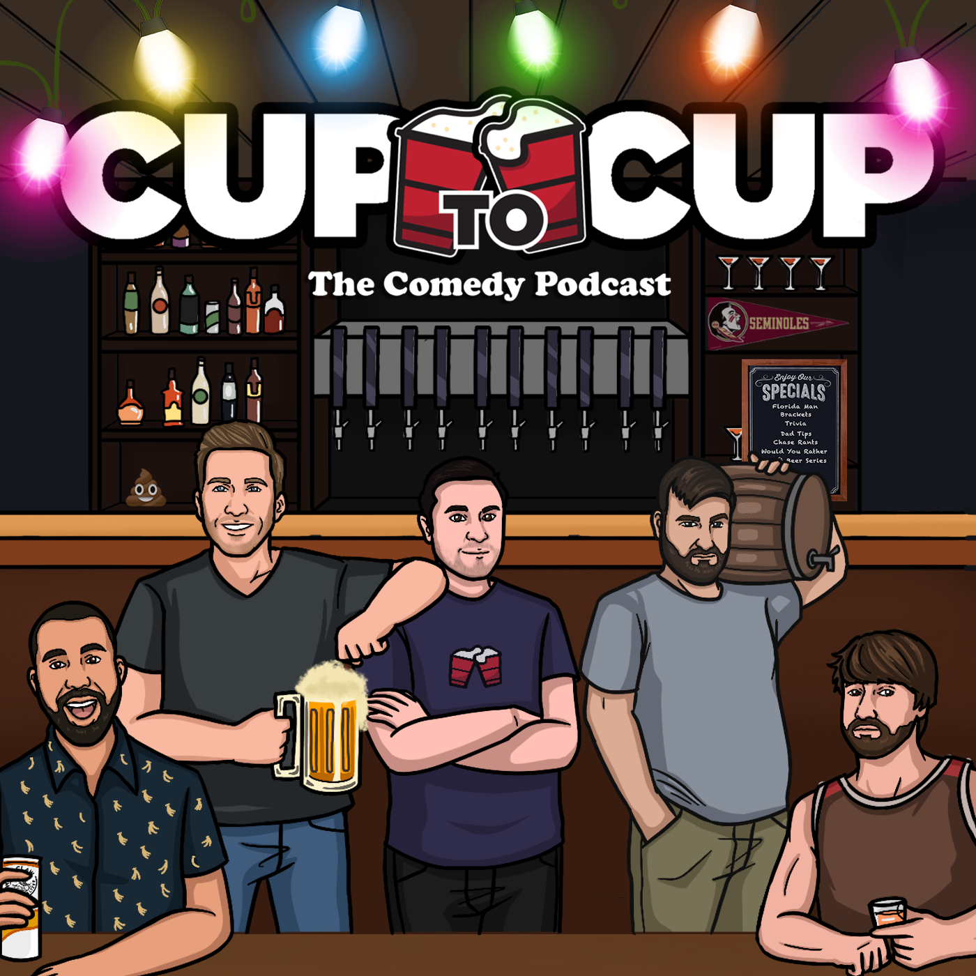 Cup to Cup | The Comedy Podcast - Playapod