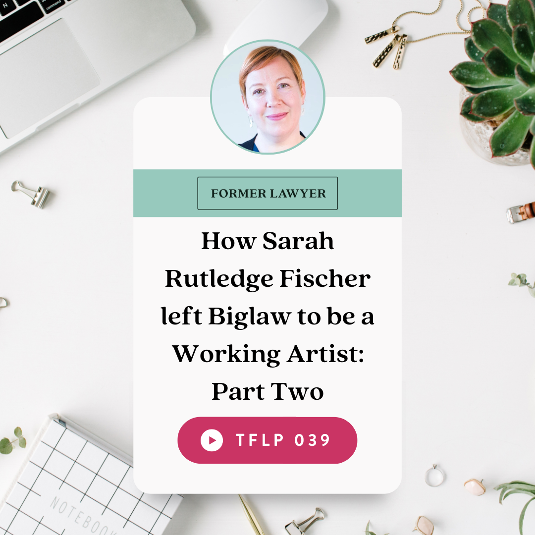 How Sarah Rutledge Fischer left Biglaw to be a Working Artist – The ...