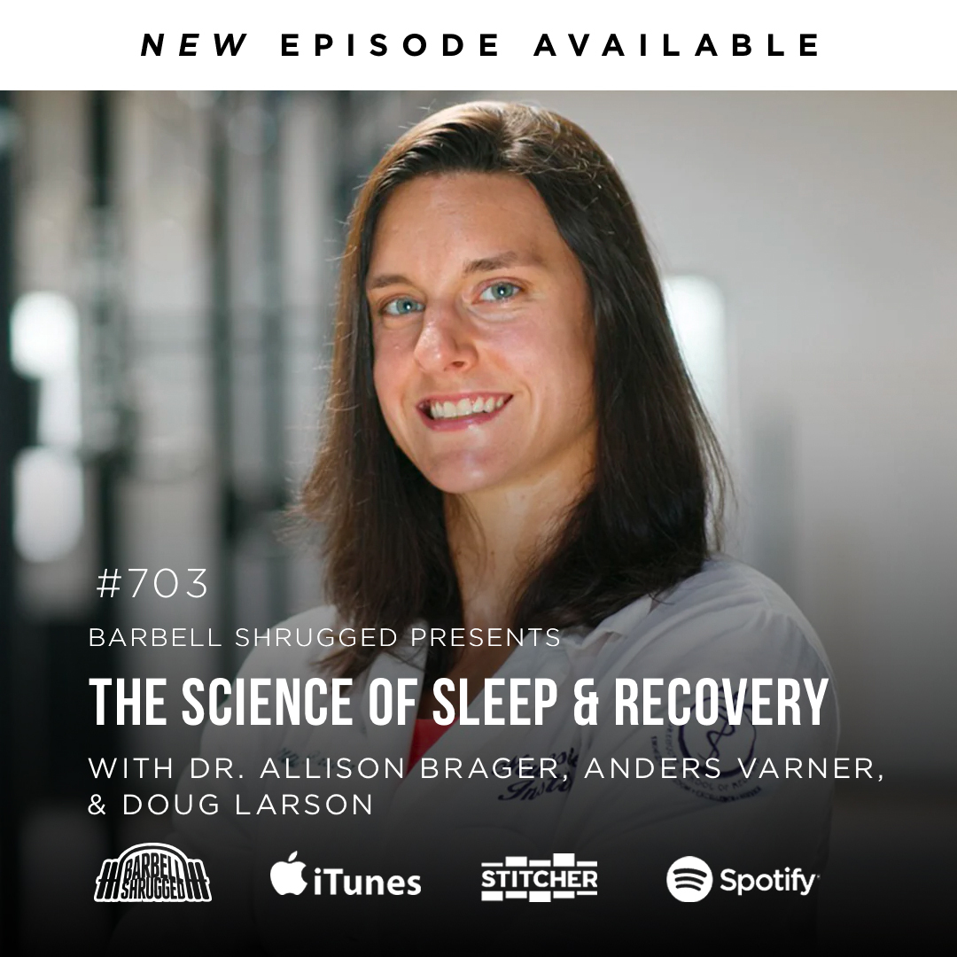 The Science of Sleep and Recovery w/ Dr. Allison Brager, Anders Varner ...