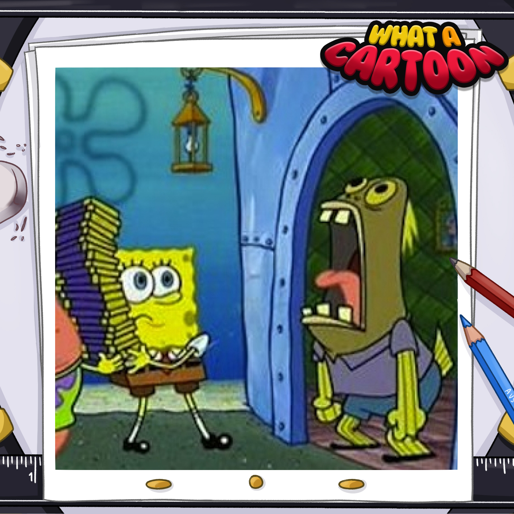 What A Cartoon! - SpongeBob SquarePants "Chocolate with Nuts/Mermaidman ...